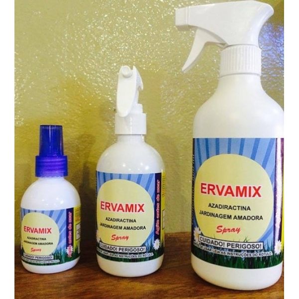 Ervamix Extrato de Ervas Spray [Inseticida Natural] - Frasco 500ml ...